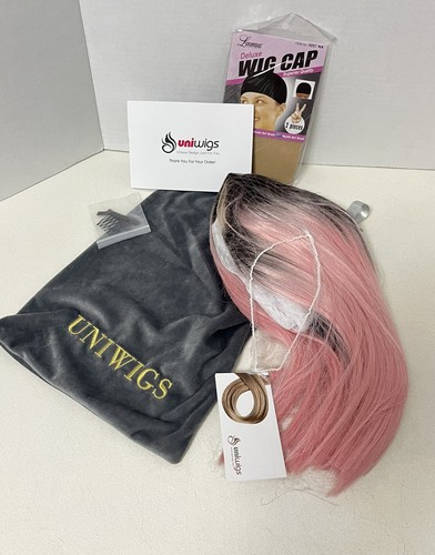 Uniwigs - Power Puff Girl Pink - Tonya - Lace Front Wig YL-142 - BRAND ...