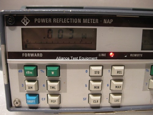 Rohde & Schwarz NAP, Power Reflection Meter, 6 MONTH WARRANTY! | eBay