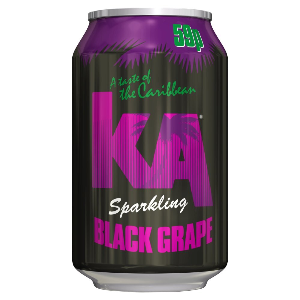 KA Sparkling Fizzy Soft Drinks 330mL Cans Choose From Diff Flavours ...