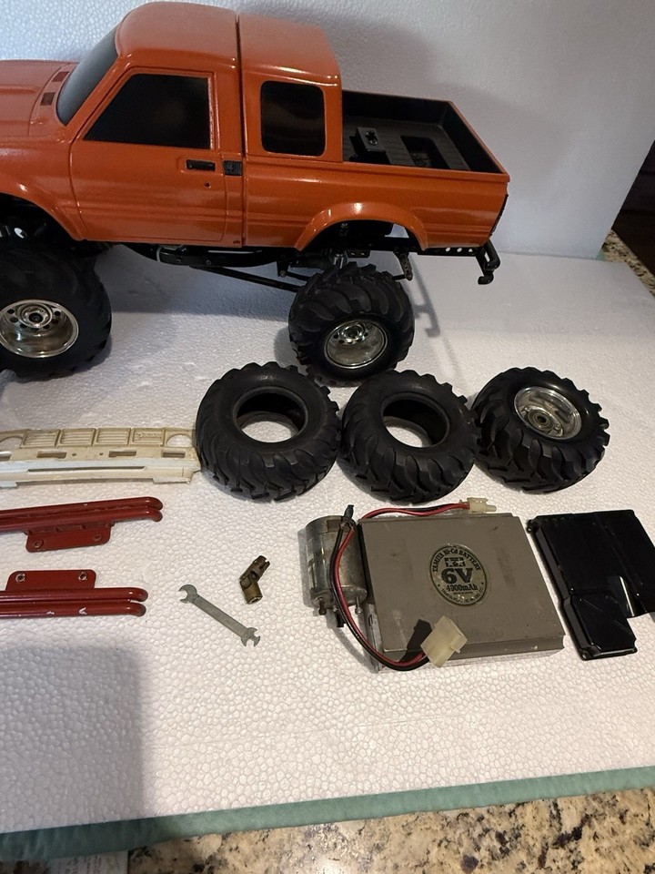 *RARE* Vintage 1985 Tamiya Bruiser 4x4 Toyota RC Truck Scale Crawler | eBay