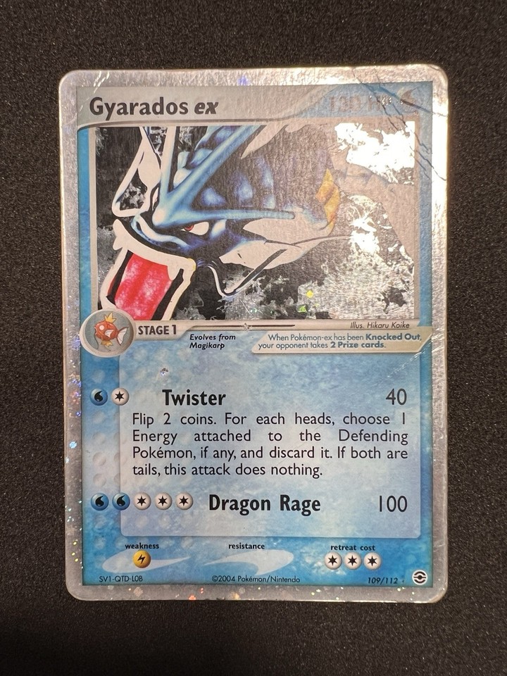 Gyarados ex 109/112 Ultra Rare Holo - Pokemon Fire Red & Leaf Green | eBay