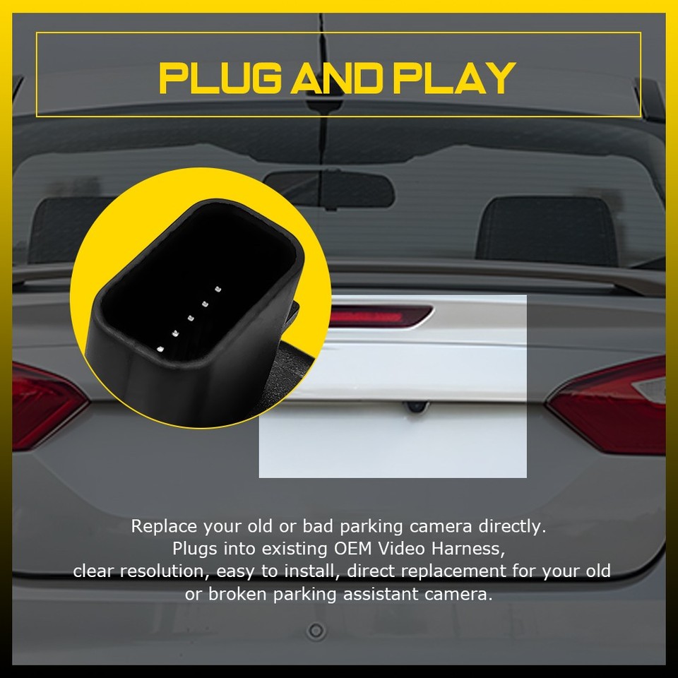 For 2014 Ford Focus S, SE, SEL, Titanium Car Rear View Camera Parking ...