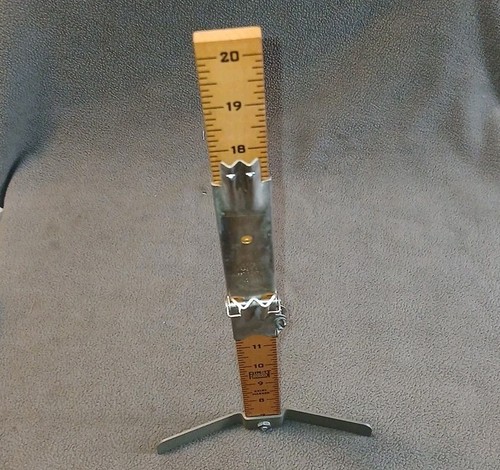 Vtg Pin It Skirt Marker 20" Textile Hem Marker Adjustable Wood Ruler ...