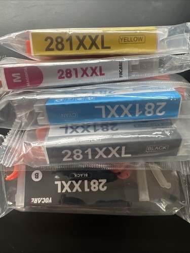 Ink for Canon PIXMA -8 cartridge: 280 XXL 281 XXL (TS6120 TS6220 TS8120 ...