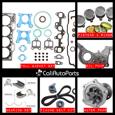 87-94 Toyota Tercel 1.5L SOHC 12V 1.5 3E 3EE MASTER OVERHAUL ENGINE ...