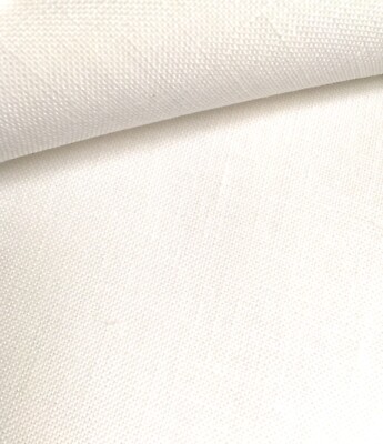 White 36 Count Zweigart Edinburgh linen even weave fabric - size ...