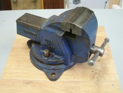 RECORD No 3 Engineers Swivel Bench Vice -101mm/4in Jaws 127mm/5in Opening | eBay