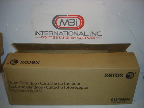 Xerox D95/D110/D125/D136 013R00668 Drum Cartridge OPEN BOX OPEN BAG ...