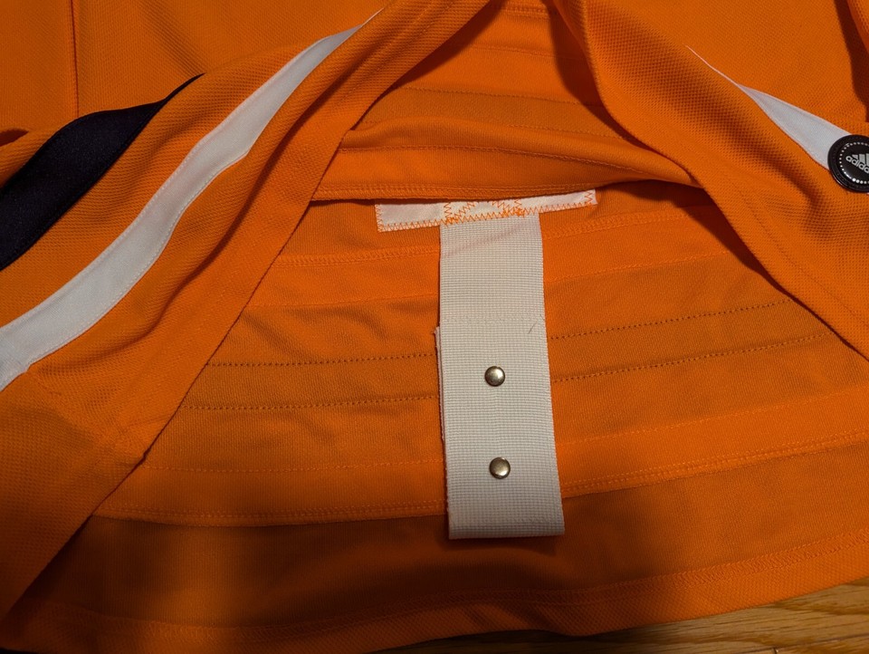 EDMONTON OILERS ADIDAS AUTHENTIC HOME ORANGE MCDAVID NHL HOCKEY JERSEY ...