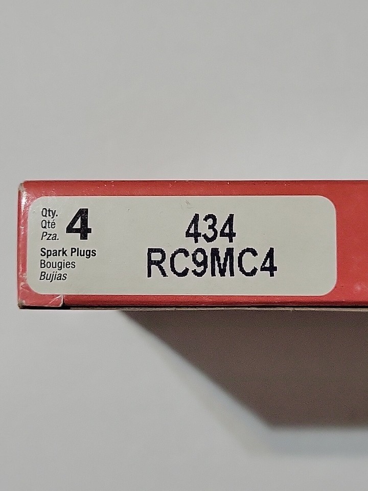 CHAMPION RC9MC4 SPARK PLUGS COPPER PLUS (4-Pack) Champion NEW | eBay