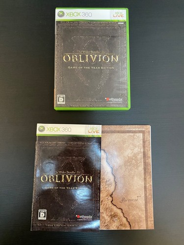 Oblivion Game of the year edition Original ver Import Japan Xbox 360 ...