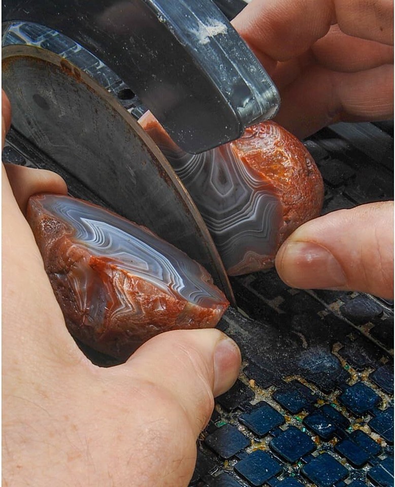 Hi-Tech Diamond - 6" Lapidary Saw - Lapidary Equipment Rock, Stone ...