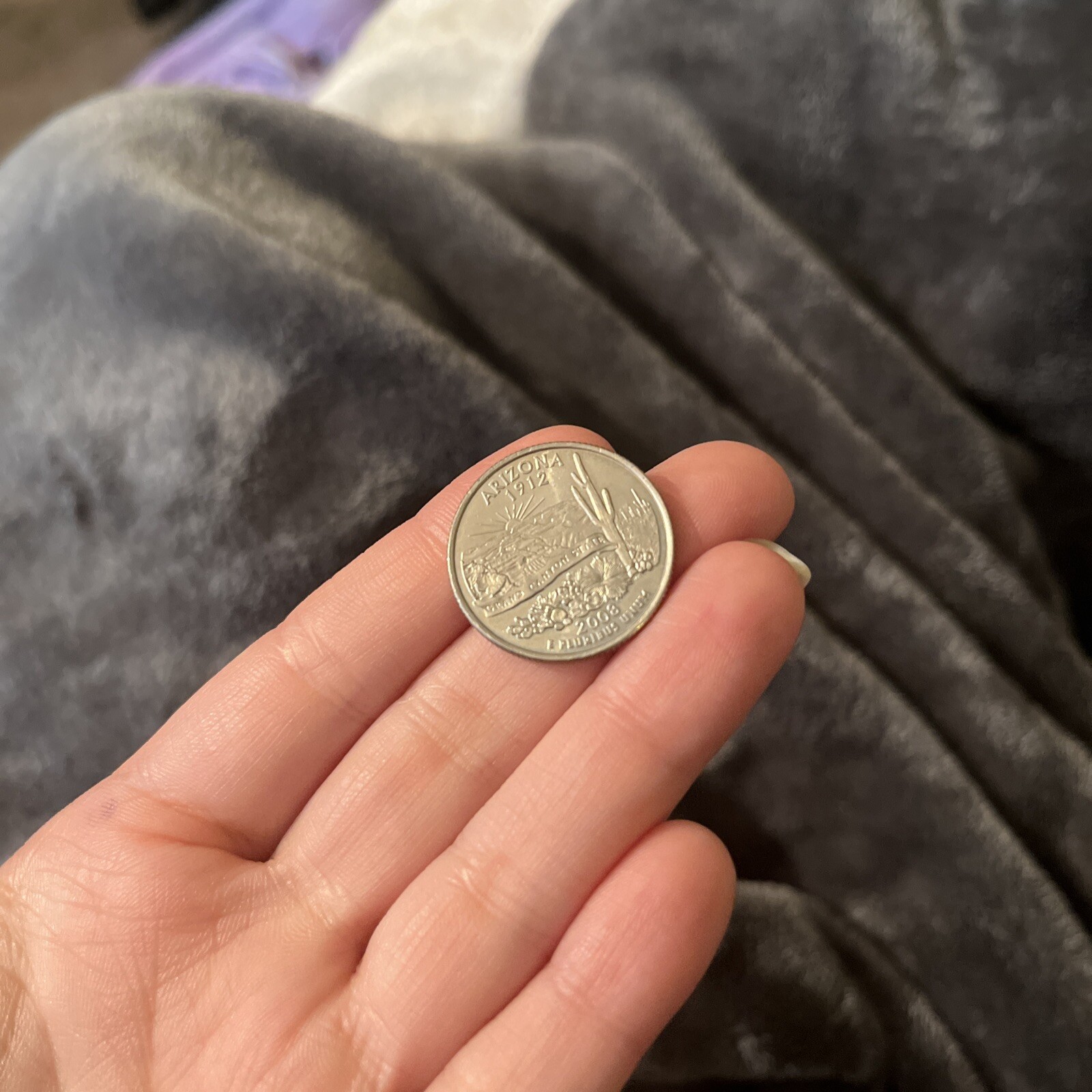 2008 arizona quarter error p indent on back and slightly on front | eBay