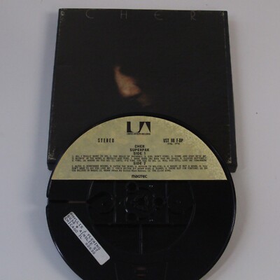 Cher Super-pak Twin Pack Reel to Reel Twin Rock 7" 3 3/4 IPS UST 88 F ...