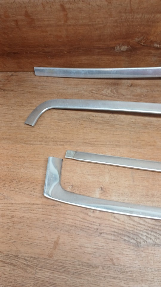 80 - 97 FORD OBS F150 BRONCO F250 F350 WINDSHIELD CHROME TRIM PIECES ...
