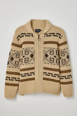 Pendleton Original Westerley Big Lebowski Sweater The Dude Cardigan 100 ...