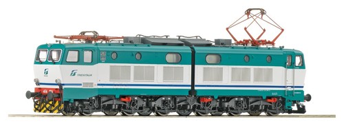 Roco 7510058 E656 009 XMPR Trenitalia, Yellow/Black Plows, DCC Sound ...