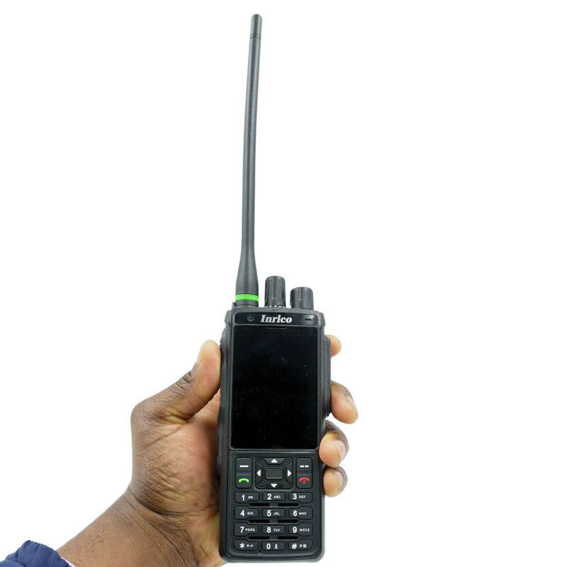 Global Inrico IRC380 4G Android DMR UHF VHF Radio Rugged Phone Walkie ...