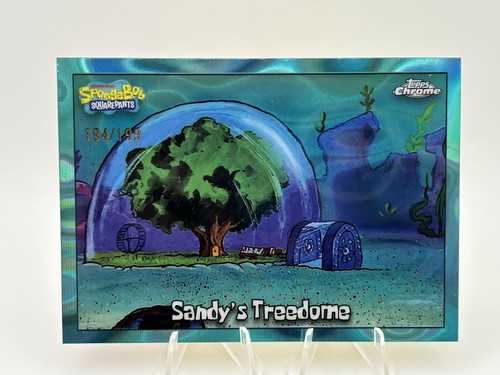2025 Topps Chrome Sandy’s Treedome #128 Aqua Refractor 194/199 | eBay