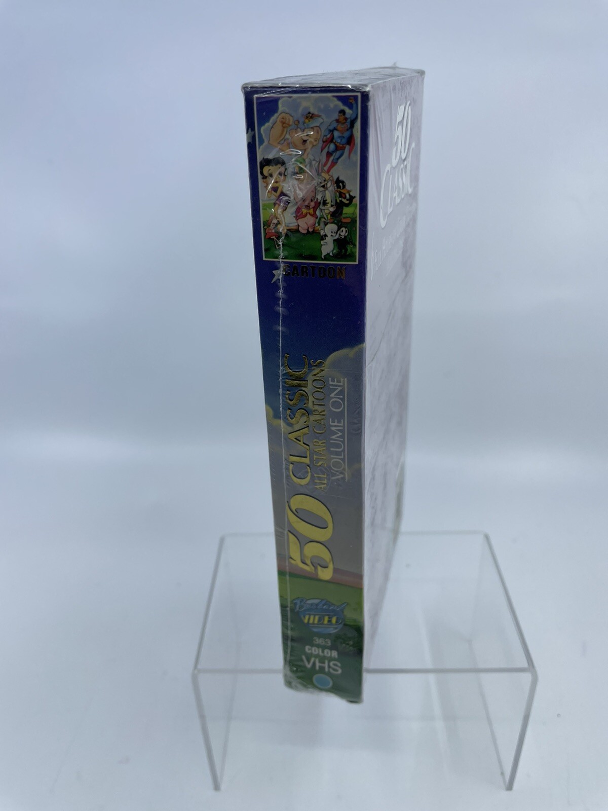 50 Classic Color Cartoons 6 Hours VHS Tape Volume 1 Burbank Video 1991 ...