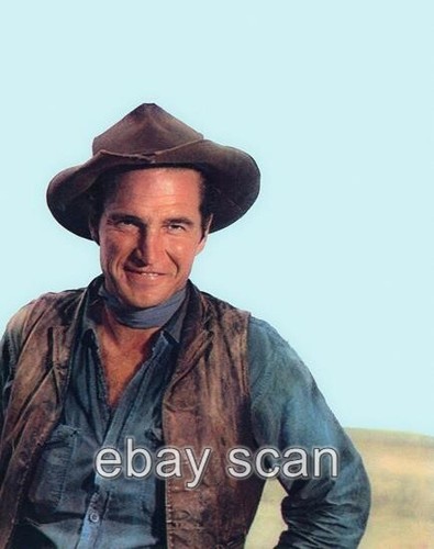 ERIC FLEMING RAWHIDE tv show Color 8X10 PHOTO | eBay