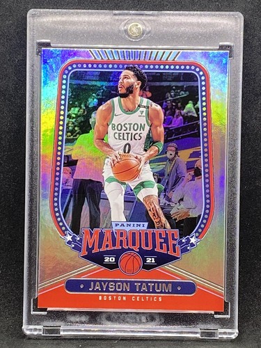 Jayson Tatum RARE HOLO FOIL REFRACTOR PRIZM INVESTMENT CARD SSP CELTICS ...