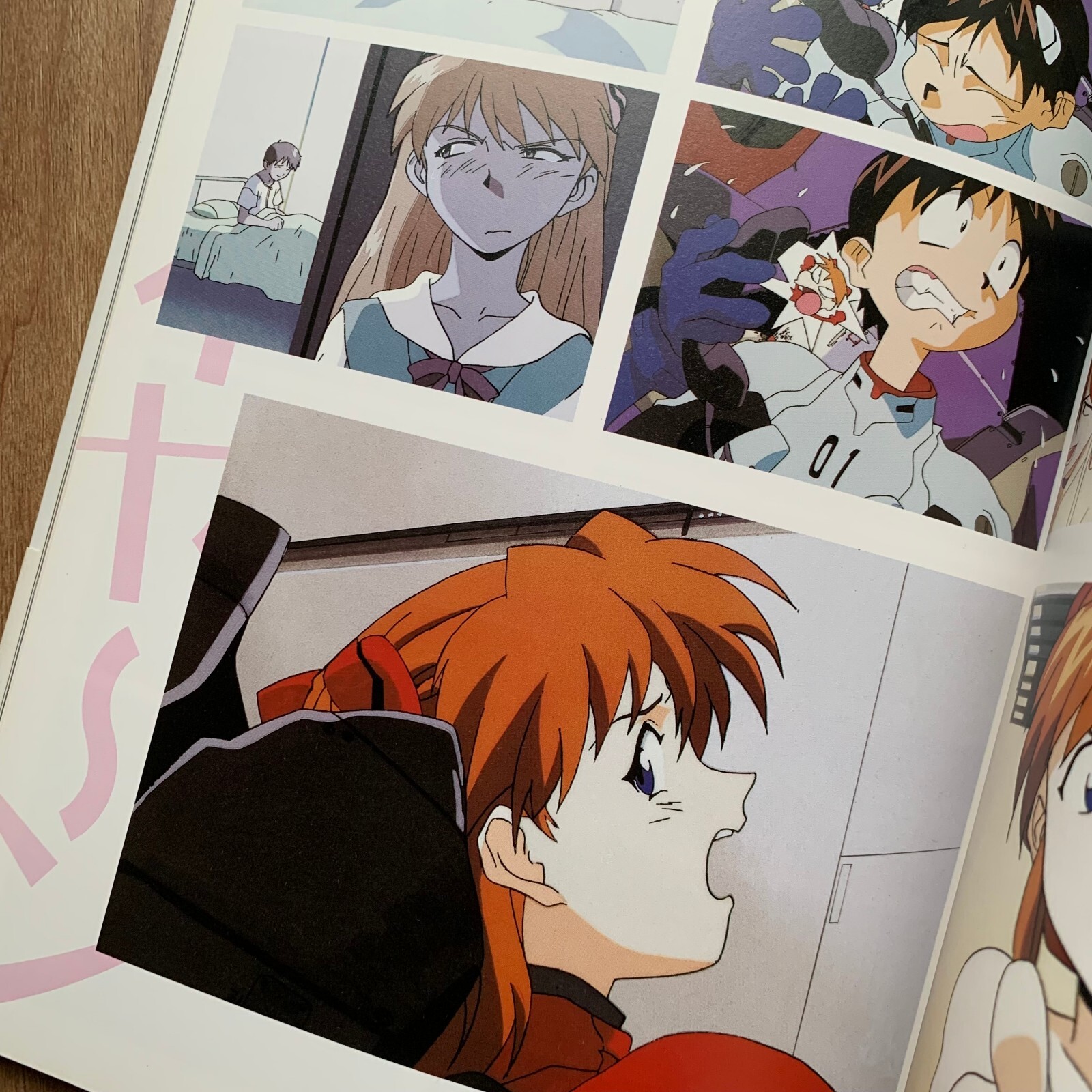 Evangelion Girls Anime Illustration Book Eve Asuka Rei Misato Hikari ...