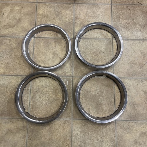 Chrome Wheel Rim Beauty Ring 75-84 VW Rabbit Jetta Pickup MK1 ~ Genuine ...