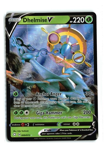 DHELMISE V 009/072 SHINING FATES ULTRA RARE POKEMON TCG NM | eBay