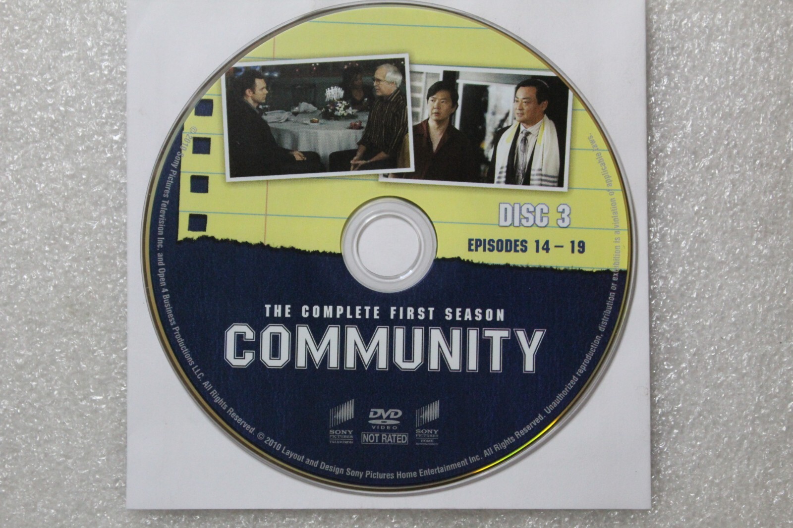 Community Season 1 Disc 3 DVD | eBay