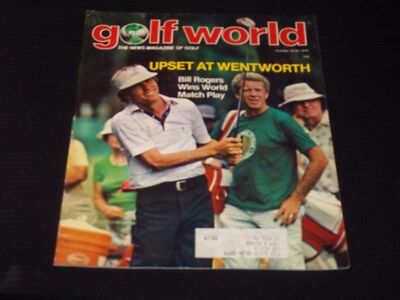 1979 OCTOBER 19-26 GOLF WORLD MAGAZINE - BILL ROGERS FRONT COVER - E ...