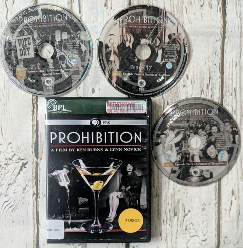 Prohibition: A Film by Ken Burns Lynn Novick (DVD, 2011, 3-Disc Set ...