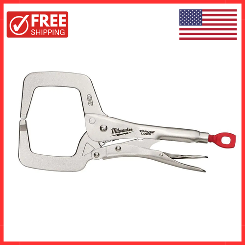 11" Deep Reach Locking C-Clamp Heavy Duty Jaws NEW 7445013821830| eBay