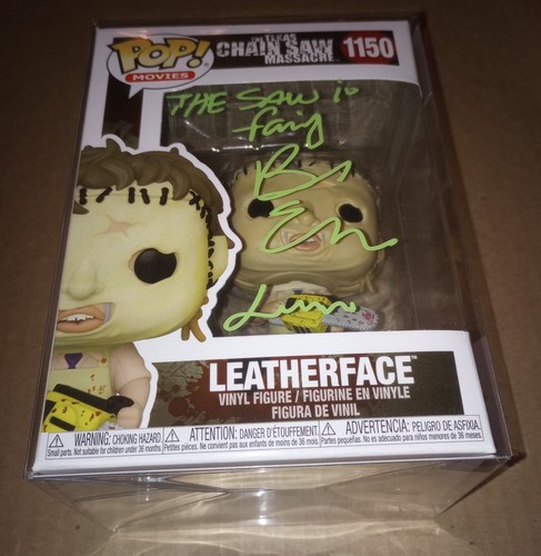 Bob Elmore Signed Leatherface Funko Pop With Beckett COA. | eBay