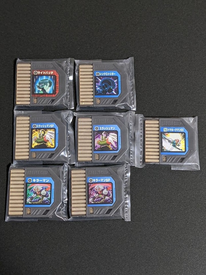 Mega Man Exe Battle Chips Set of 24 #0485f1 | eBay