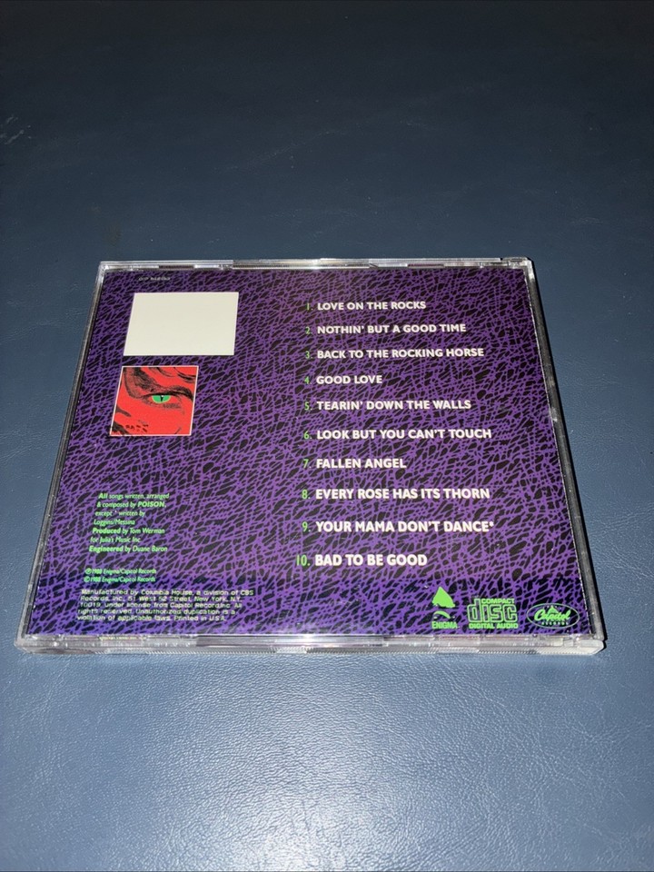 Poison-Open up and say Ahhhh(Original banned cover)(Capitol 1988)80’s ...