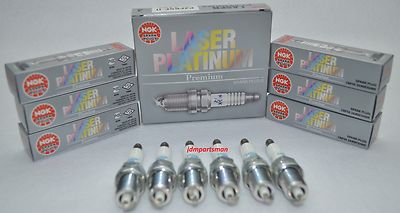 6-PEICES VW VR6 2.8L V6 JDM NGK SPARK PLUG LASER PLATINUM POWER ...