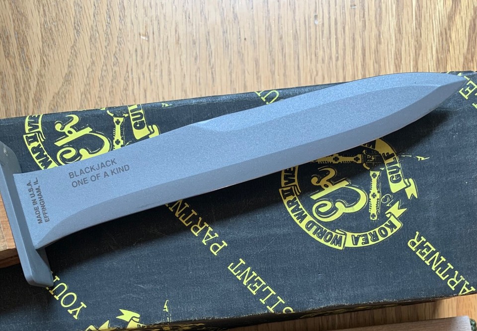 EK BLACK JACK WOOD COMMANDO KNIFE NEVER USED IN BOX N9 | eBay
