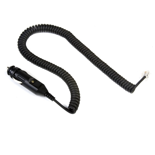 2 EA COILED POWER CORD for UNIDEN RADAR DETECTORS 12 FT LRD950 DFR8 ...