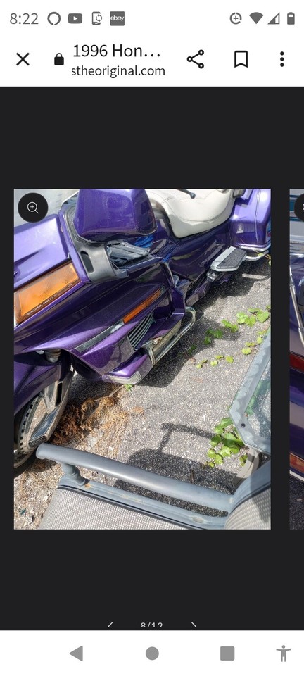 1997 Honda Goldwing GL1500 Frame Only Complete Part Out please read Ex ...