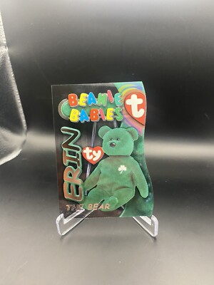 1999 Beanie Babies Trading Cards Erin The Bear #4186 | eBay