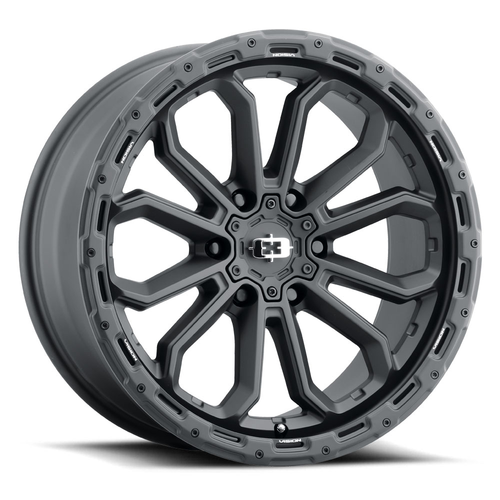 Vision Off-Road 20x10 Wheel Satin Black 405 Korupt 6x135 -25mm Aluminum ...