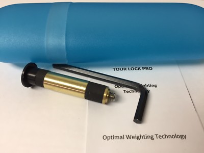 Tour Lock Pro Counter Weight 60 Gram (Black) for Putters w/Locking Tool ...