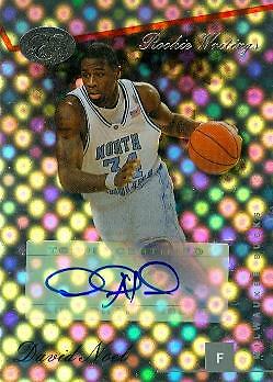 David Noel autographed Basketball Card (North Carolina) 2006 Bowman ...