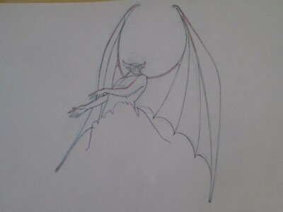 Fantasia Chernabog Night on Bald Mountain Disney production Drawing ...