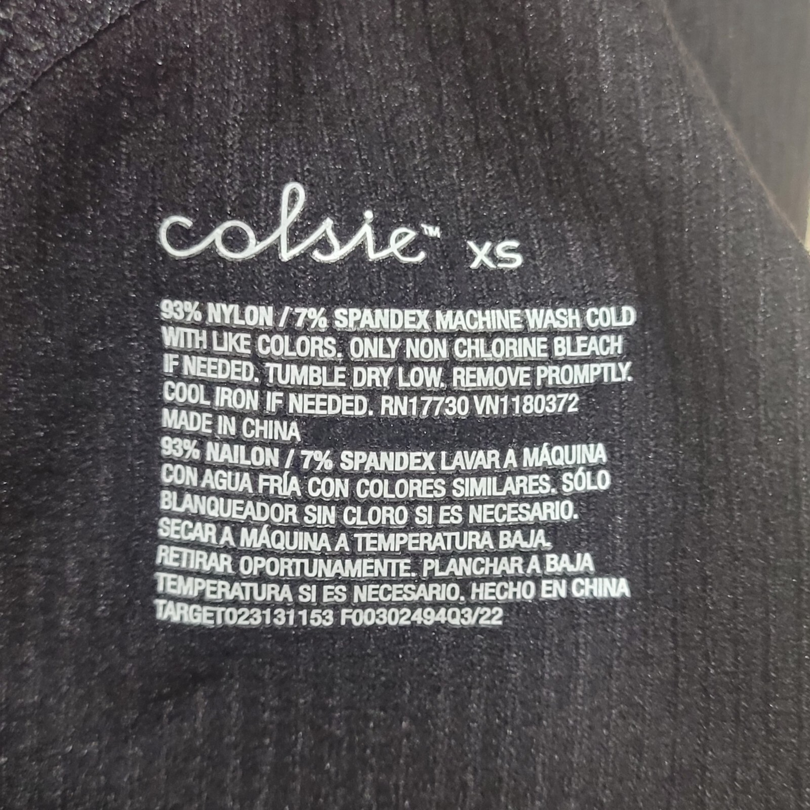 Colsie Women's Ribbed Bra Cami Black Size XS | eBay