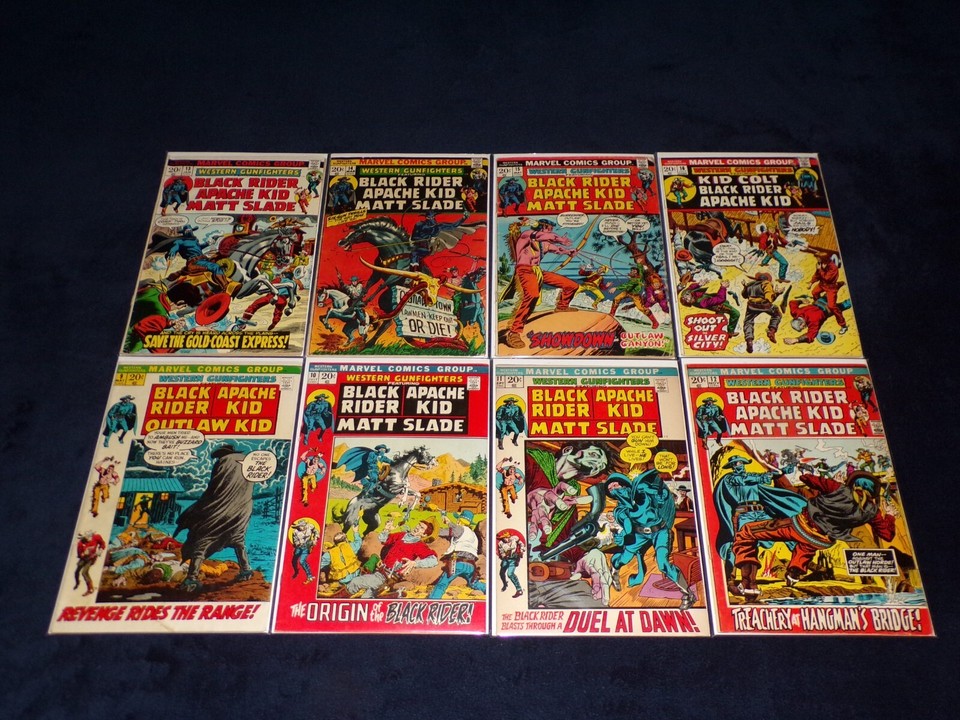 WESTERN GUNFIGHTERS 1 - 33 1970 LOT GHOST RIDER GUNHAWK MARVEL COMPLETE ...