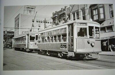 Original Dallas Texas Trolley Streetcar TX Vintage 616 Film Photo ...