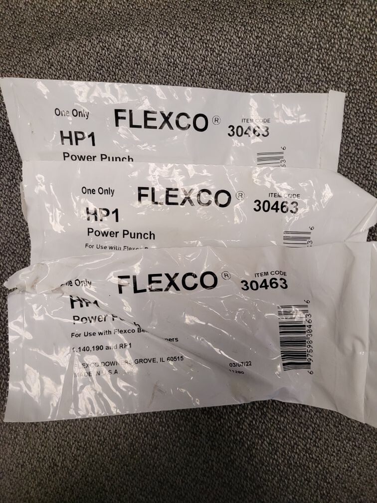 3 boxes of Flexco - 30463 - HP1 POWER PUNCH | eBay
