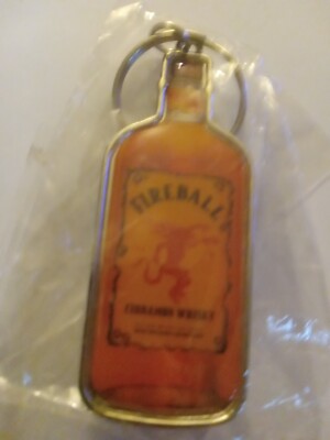 Fireball Cinnamon Whiskey Keychain Bottle Opener Heavy - NEW | eBay